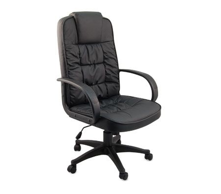 PVC Leather High-Back Executive Office Chair
