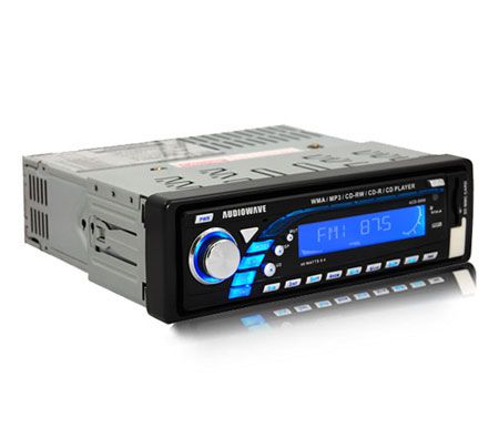 AUDIOWAVE Car MP3/WMA/CD Player w/SD MMC USB Slot - CMP3-07-9006