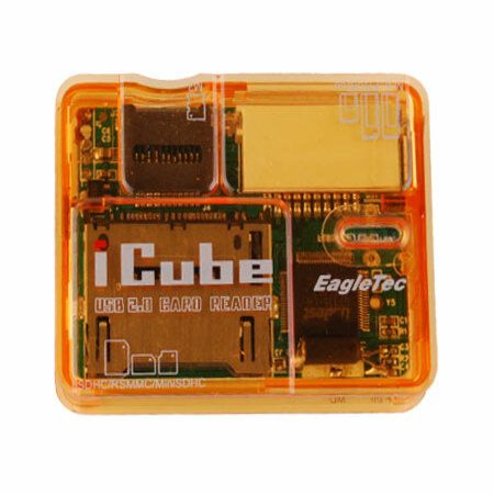 EagleTec iCube All-in-1 Card Reader - World's Smallest & Fastest 100% ...