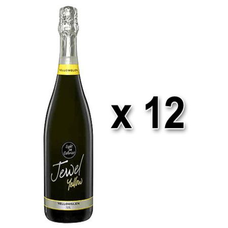12 x Sparkling Wine - Yellowglen Yellow Jewel (Low Alcohol) Champagne