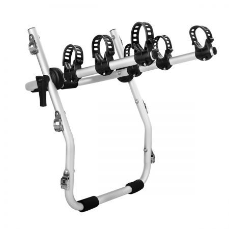 Foldable Aluminium Strap-On 3 Bicycle Bike Rack Carrier