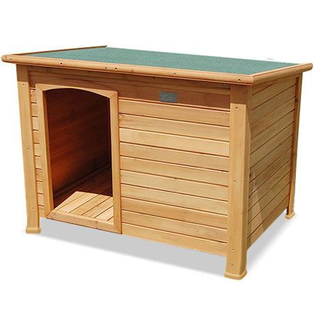 Timber Dog Kennel - Brown