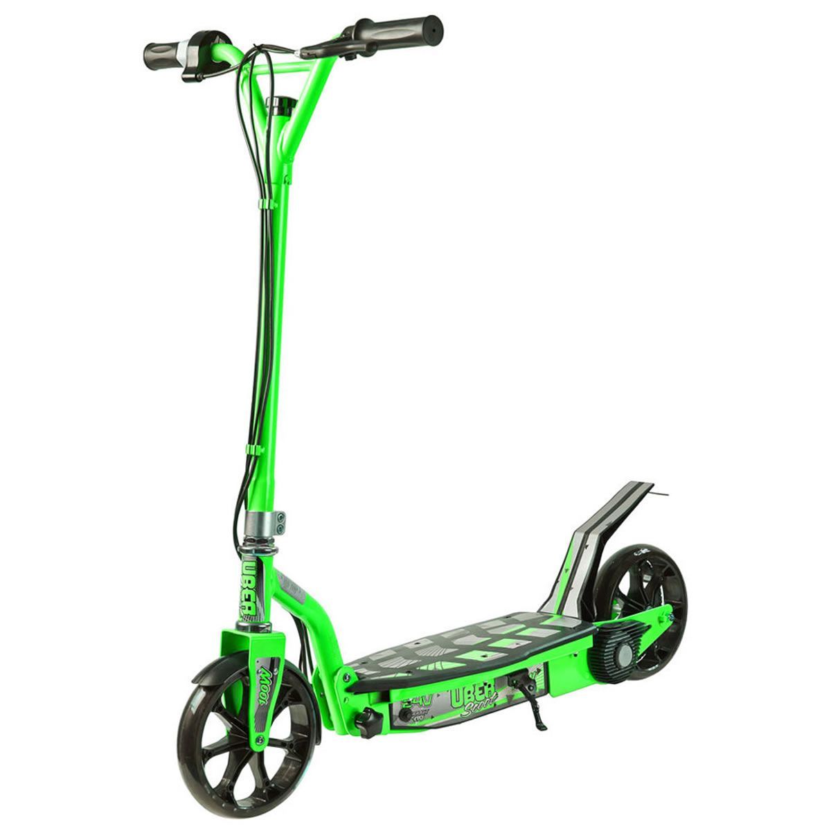 Uber Scoot 100W 24V Electric Kids Scooter - Green