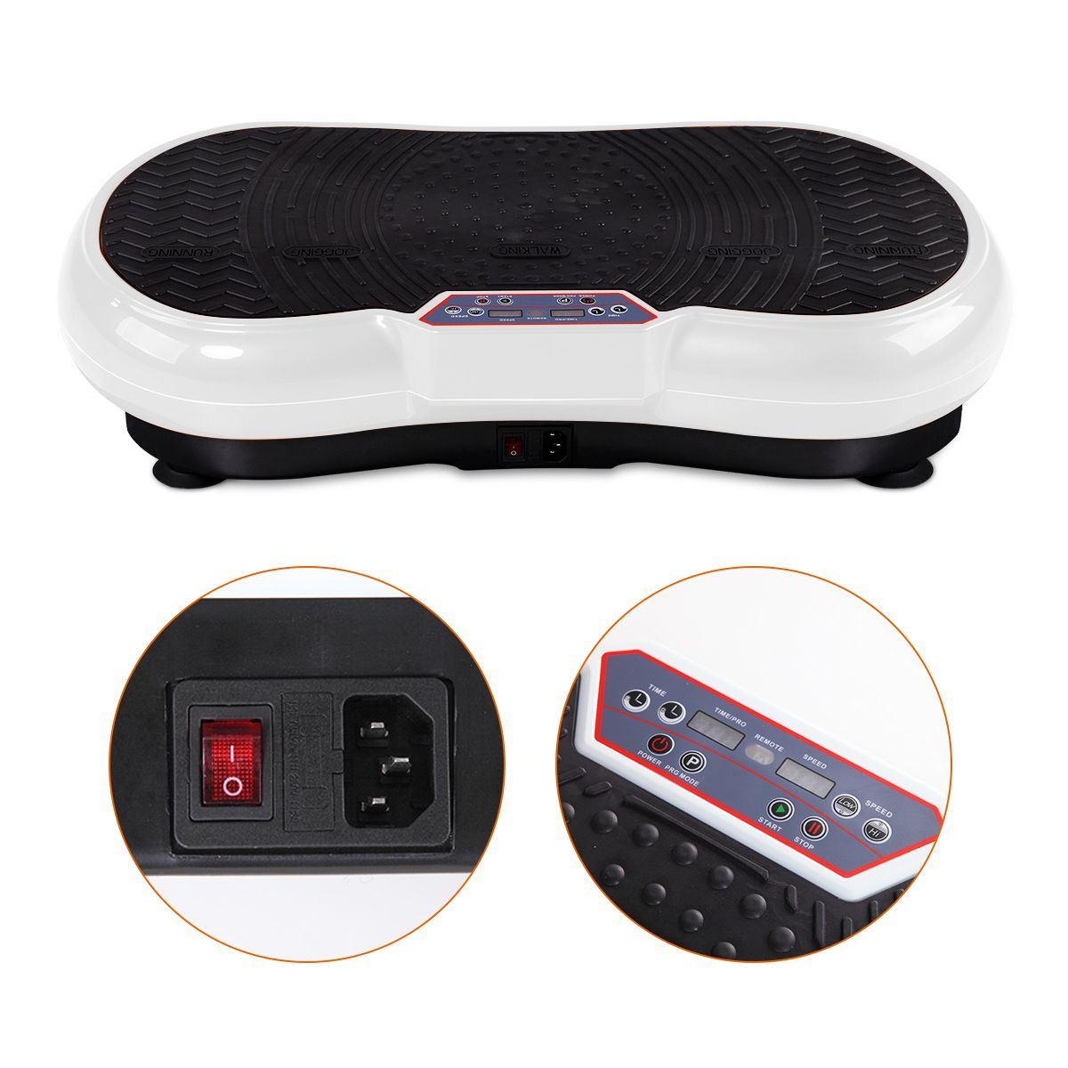 Genki Ultra Slim Vibration Fitness Machine Body Shaper Platform 2nd Gen ...