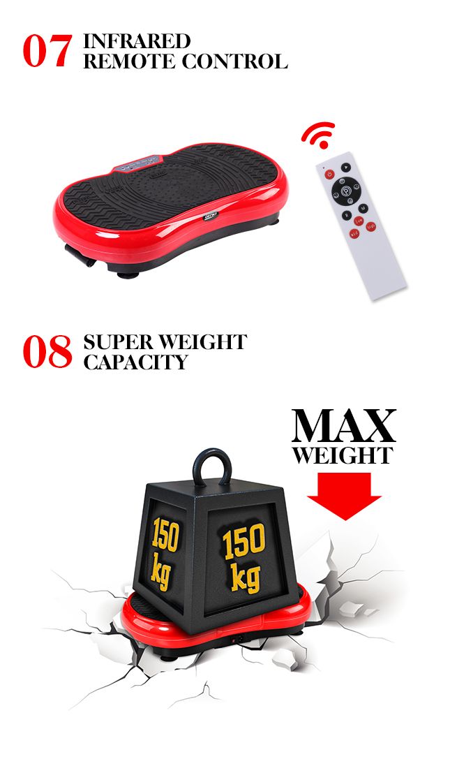 Genki Ultra Slim Vibration Fitness Machine Body Shaper Platform 2nd Gen ...