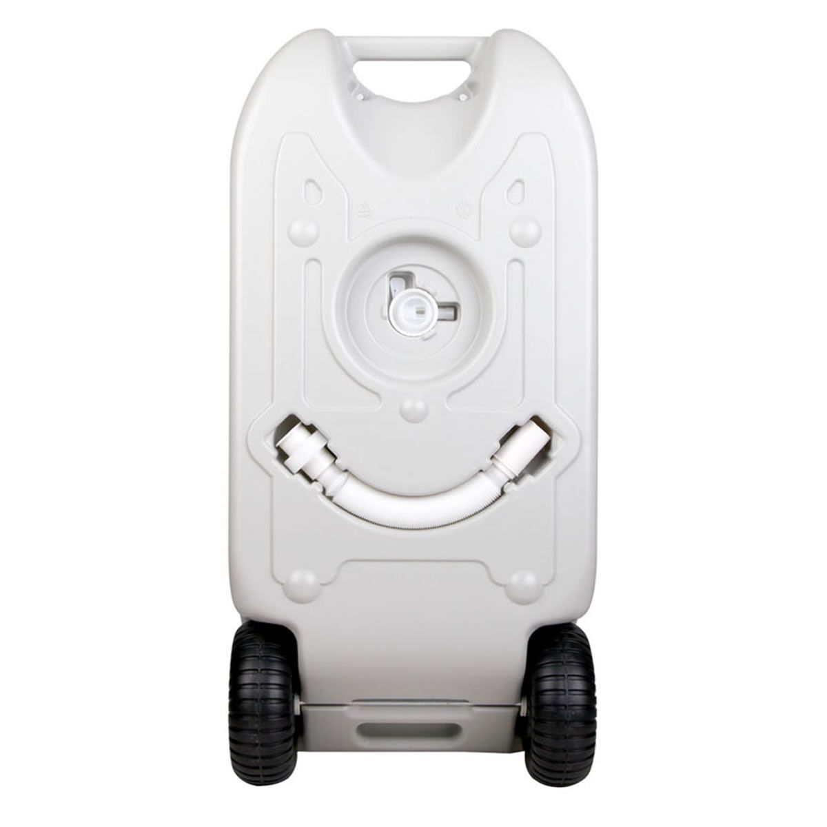 40L Portable Wheel Water Tank - Grey | Crazy Sales