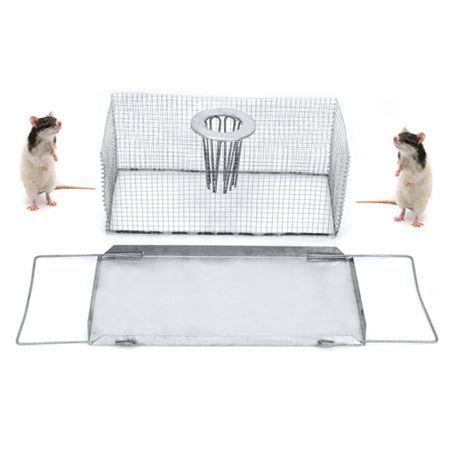 Large Galvanised Mesh Wire Multi Catch Humane Mouse Trap | Crazy Sales