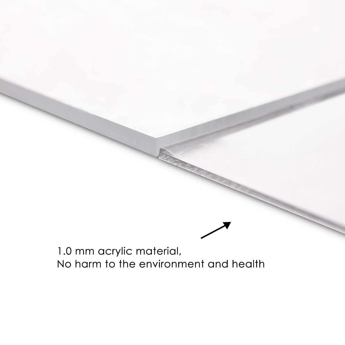 Set of 6 Acrylic DIY Mirror Wall Sticker | Crazy Sales