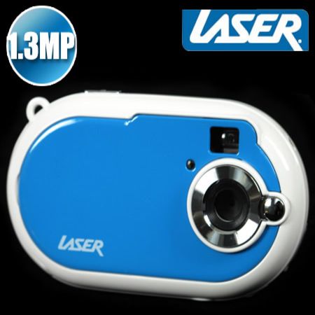 Laser Digi Shots 3 in 1 Digital Video Camera 1.3 MP 8MB with 2x Digital ...