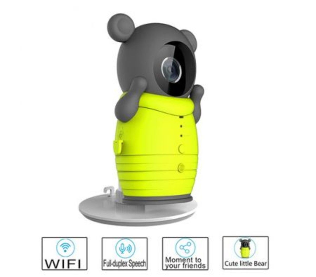 Besteye Cute Little Bear Smart Camera IP with IR Cut Night Vision ...