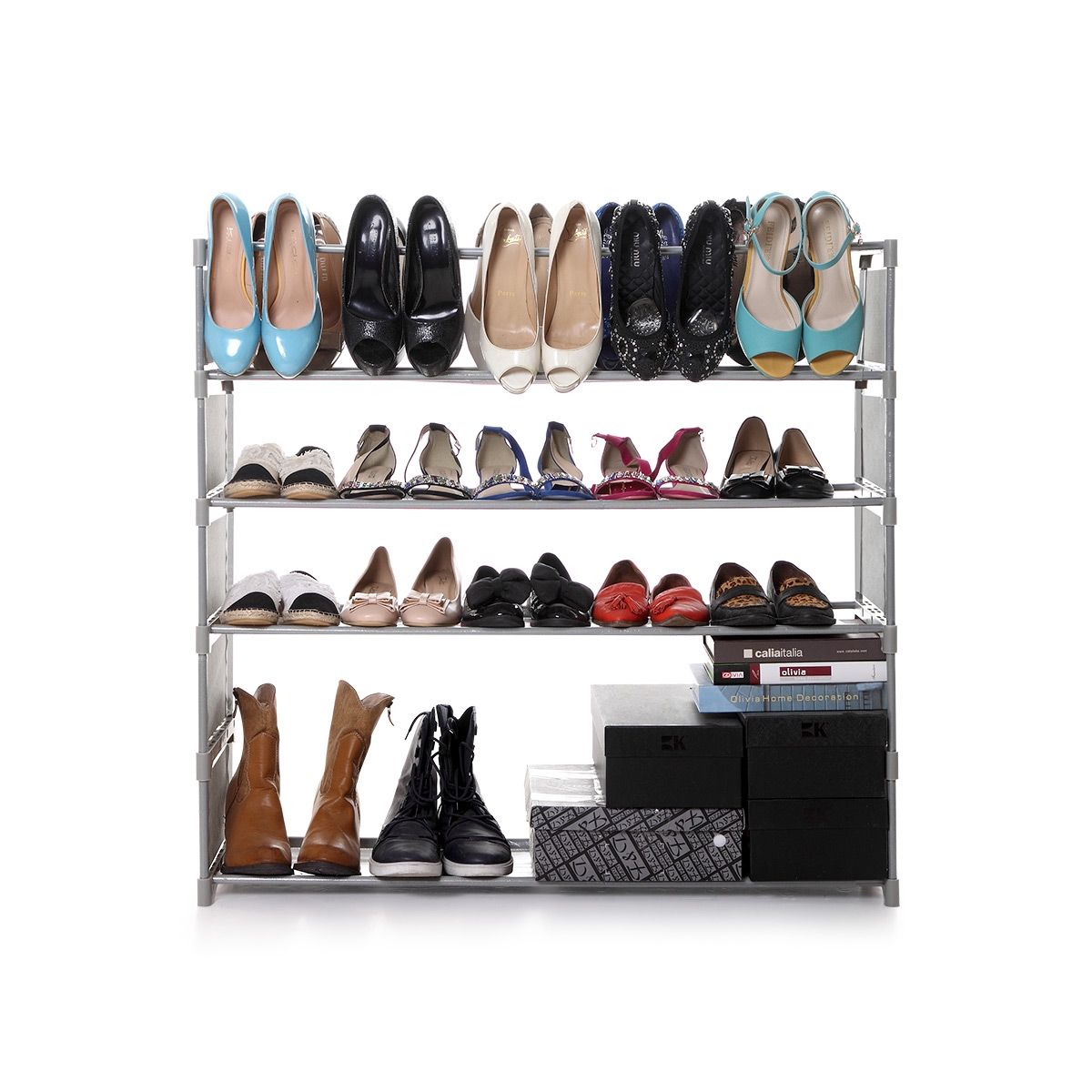 10-Tier Stackable Shoe Rack-50 Pair | Crazy Sales