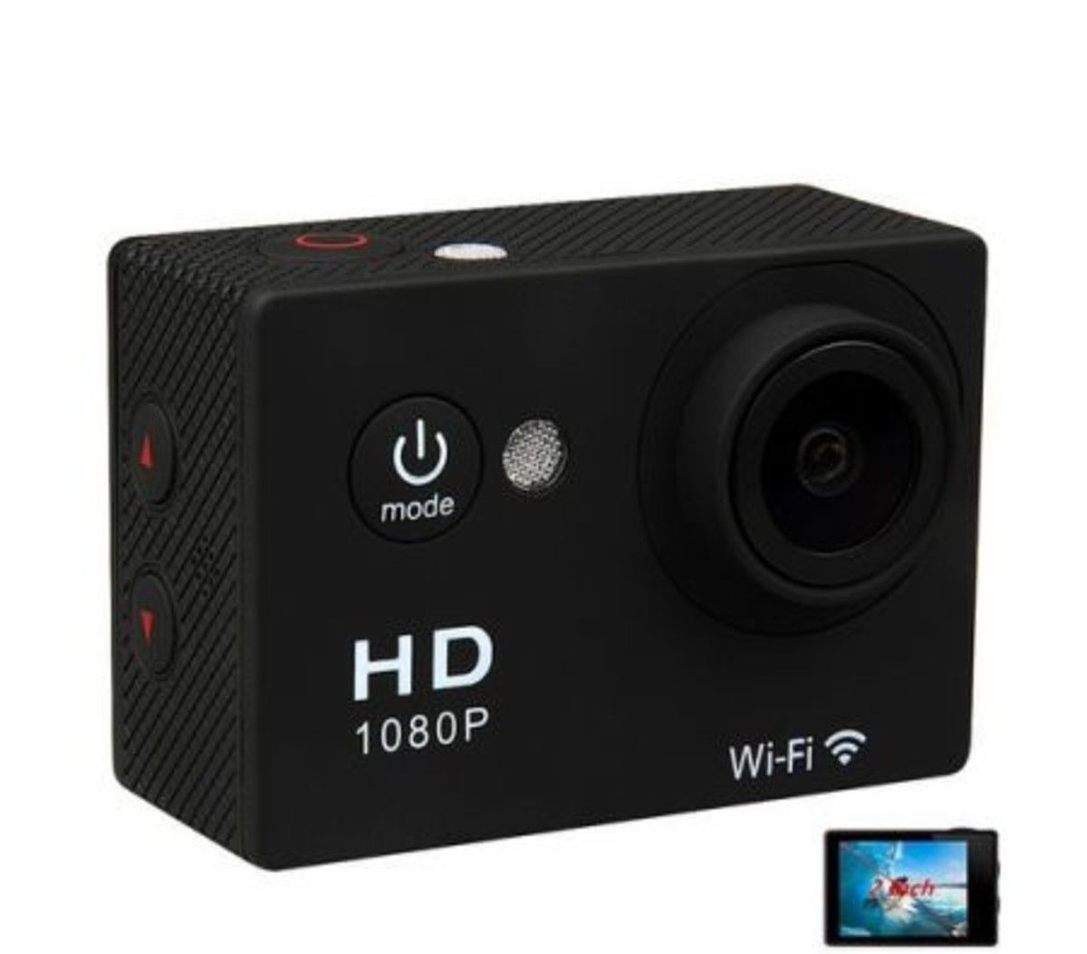 W9 HD 1080P 2.0" LCD WIFI Action Camera Diving Sport DV 30M Waterproof ...