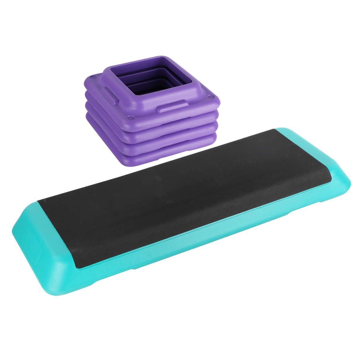 Aerobic Gym Workout Exercise Step - Purple Green | Crazy Sales