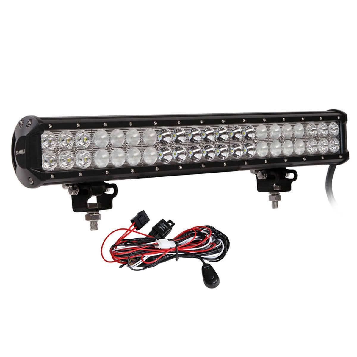 20 Inch LED Light Bar Work Lamp Spot Flood 120W