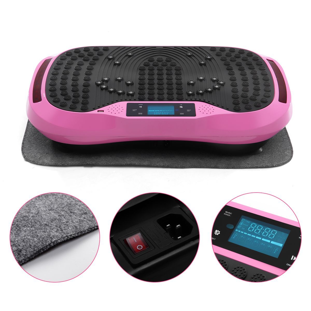 Genki Ultra Slim Vibration Fitness Machine Body Shaper Platform 2nd Gen ...