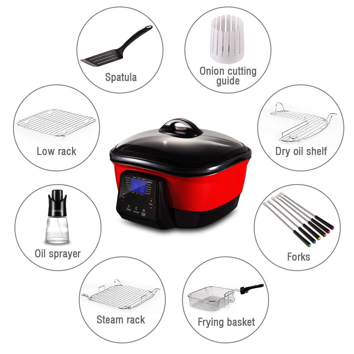 Maxkon 18-in-1 Multi-Function Master Cooker | Crazy Sales