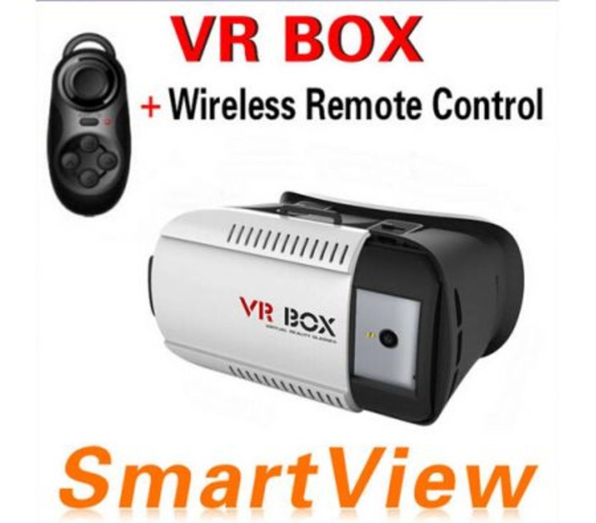 Google cardboard VR BOX Version VR Glasses + Remote Control Gamepad