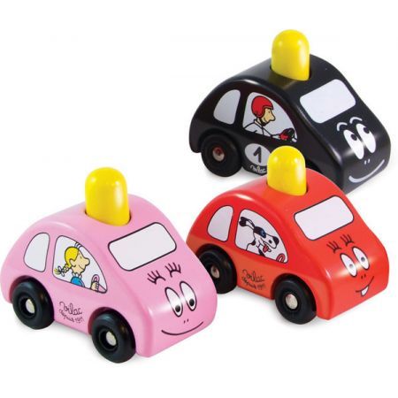 Set of 12 Barbapapa Cars - Assorted