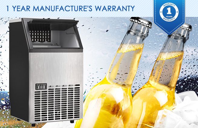 Commercial Industrial Ice Cube Maker Machine Portable Professional for ...