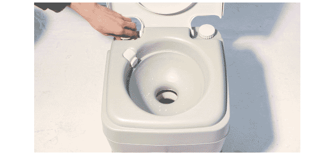 New Flushing System 20L Water Tank Outdoor Portable Toilet | Crazy Sales