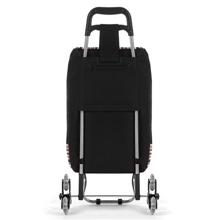 Multi Terrain Enabled Aluminum shopping Trolley with Nylon Bag | Crazy ...