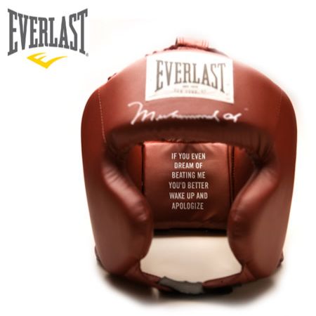 Everlast Muhammad Ali Signature Collection Training Headgear - Dark Red ...