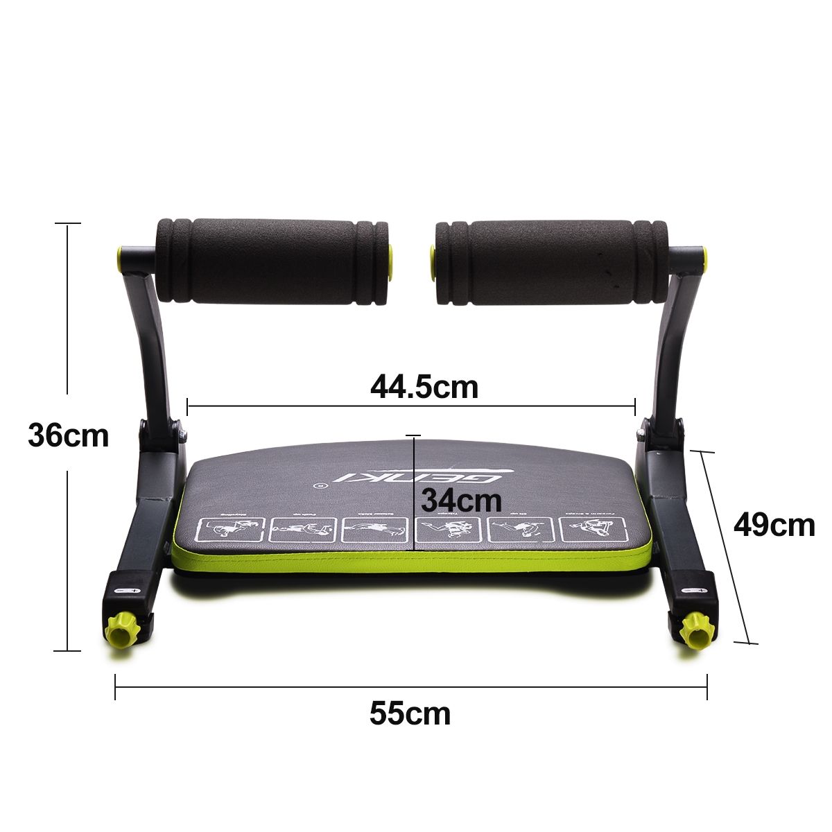 6 IN 1 Smart Body Fitness Training Portable Ab Machine | Crazy Sales