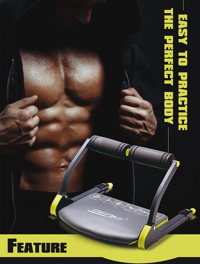 6 IN 1 Smart Body Fitness Training Portable Ab Machine | Crazy Sales