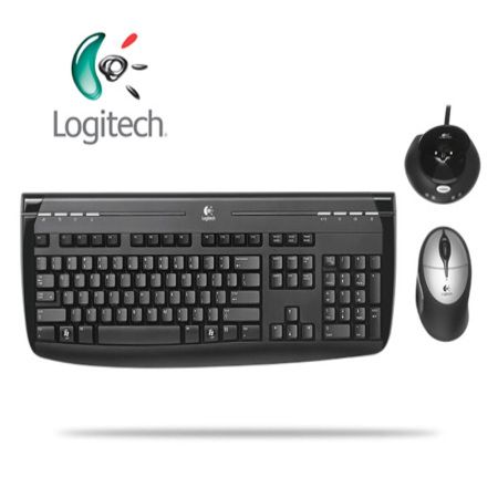 Logitech Cordless 1500 Rechargeable Desktop Keyboard and Mouse