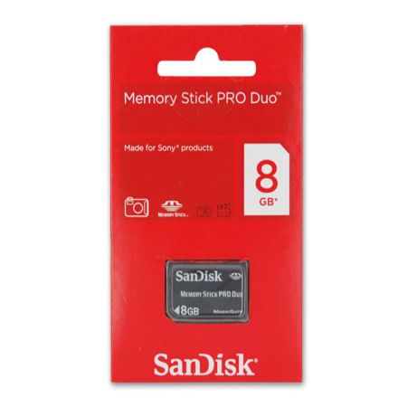 FREE SHIPPING! SanDisk 8GB Memory Stick Pro Duo Multi-use Memory MS ...