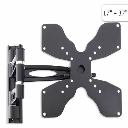 17" - 37" Plasma / LCD TV Vesa Monitor Adjustable Swivel Dual Swing Arm ...