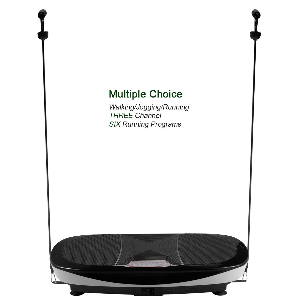 Genki 3D Shake Body Vibration Machine - Two Motor Silver | Crazy Sales