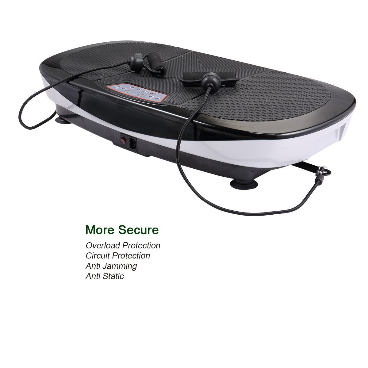 Genki 3D Shake Body Vibration Machine - Two Motor Silver | Crazy Sales