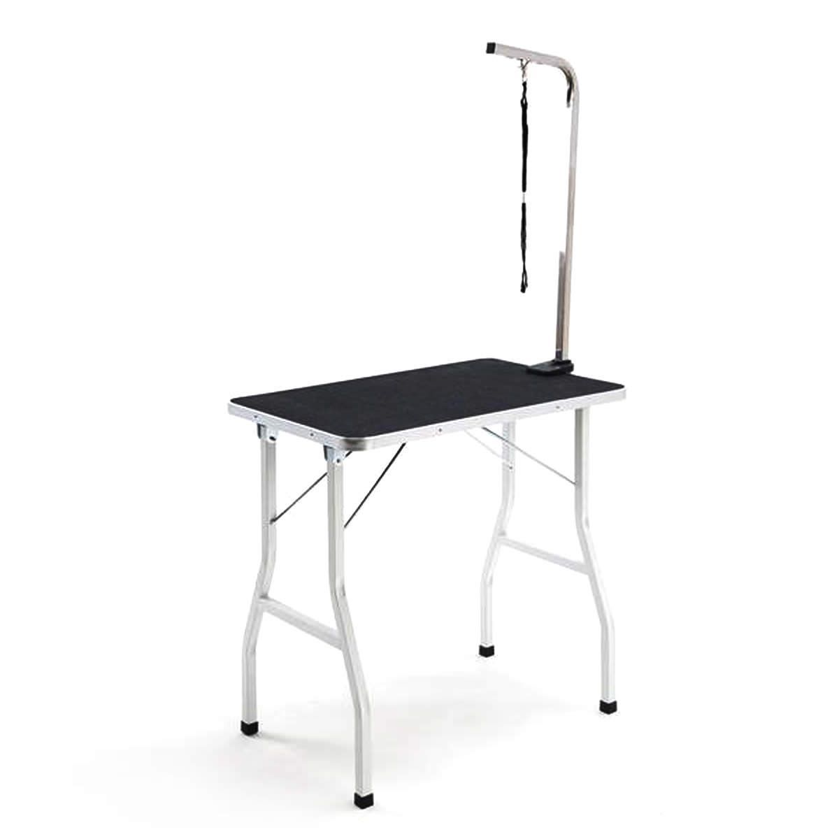 Pet Grooming Table Height Adjustable Vinyl Mat 78cm | Crazy Sales