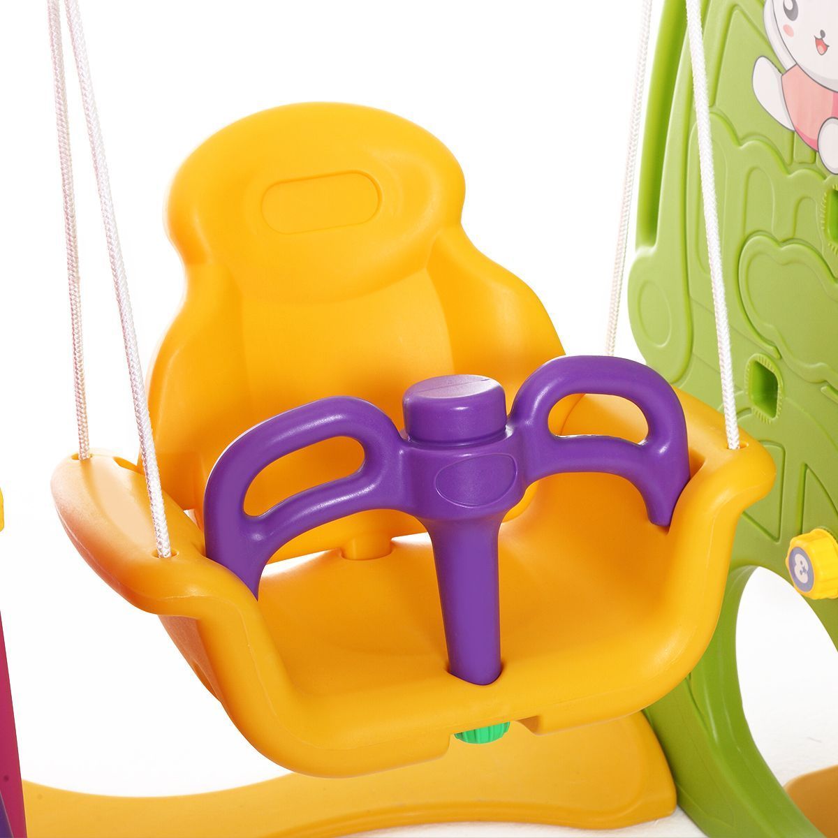 Colorful 7-in-1 Playset with Swing & Slide Toys | Crazy Sales