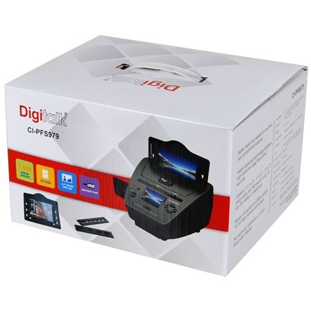 Digitalk 4 in 1 Combo Photo Film Slide Scanner 14MP | Crazy Sales