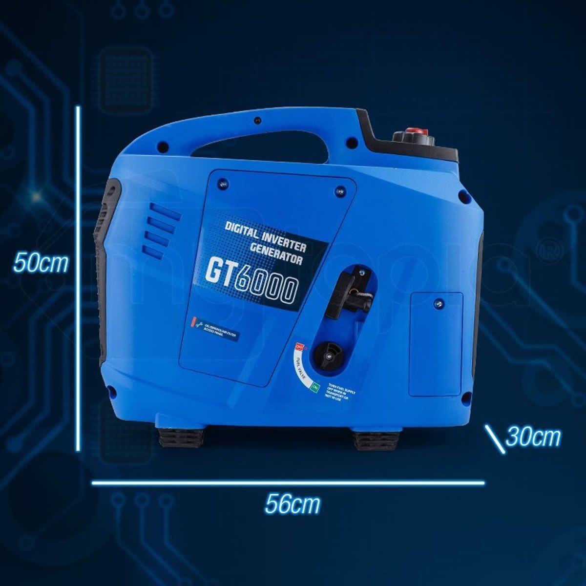 Genforce 3700W Petrol Powered Inverter Generator GT6000 | Crazy Sales