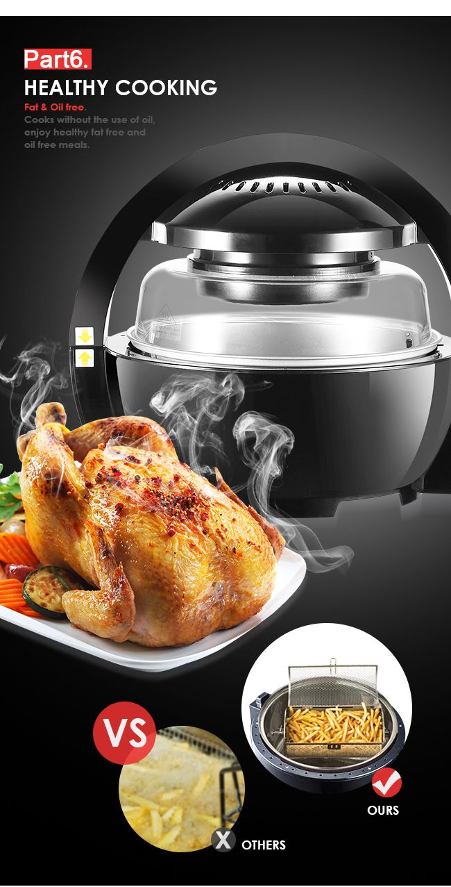 Space Capsule Designed Air Fryer Cooker | Crazy Sales