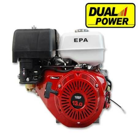 Dual Power 13HP 389cc 4-Stroke Powerful Gasoline / Petrol Engine