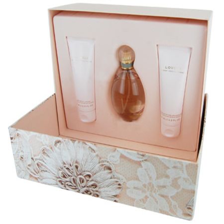 Lovely by Sarah Jessica Parker 3 Pc Gift Travel Set 100ml EDP SP Perfume Fragrance Spray for Women