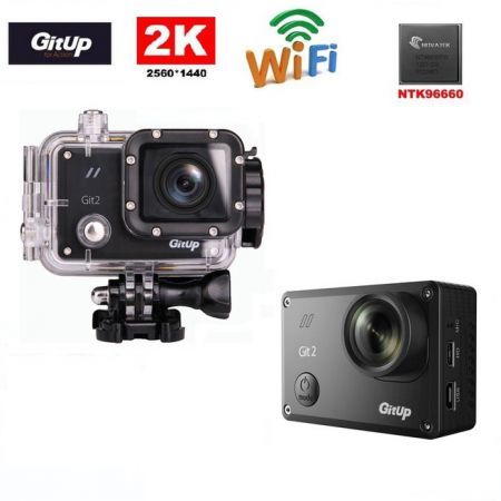 Gitup Git Wifi Action 1440P 1.5 Inches Lcd Git2 Camera Image Sensor