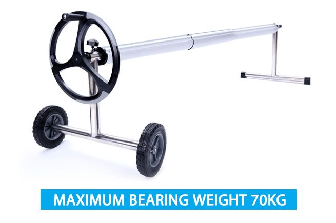 Pool Cover Roller Reel Adjustable From 4.3 To 5.55M | Crazy Sales