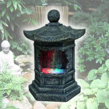 Japanese Lantern Design Indoor Outdoor Traditional Tabletop Light Up ...