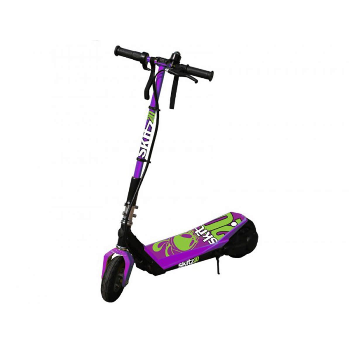 Go Skitz 2.0 200w Folding Electric Scooter - Purple