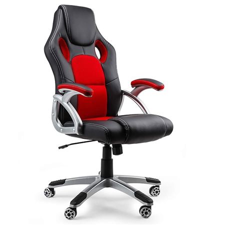 Overdrive Executive Deluxe PU Leather Racing Office Chair