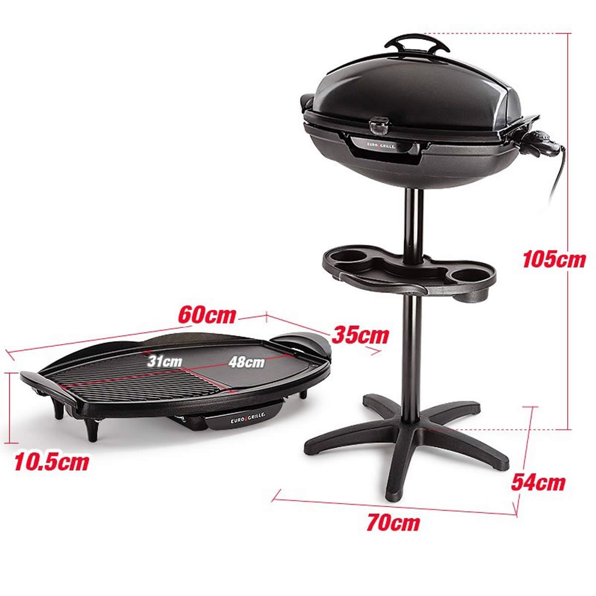 Euro-Grille Portable Electric BBQ Outdoor Indoor Camping Grill | Crazy ...