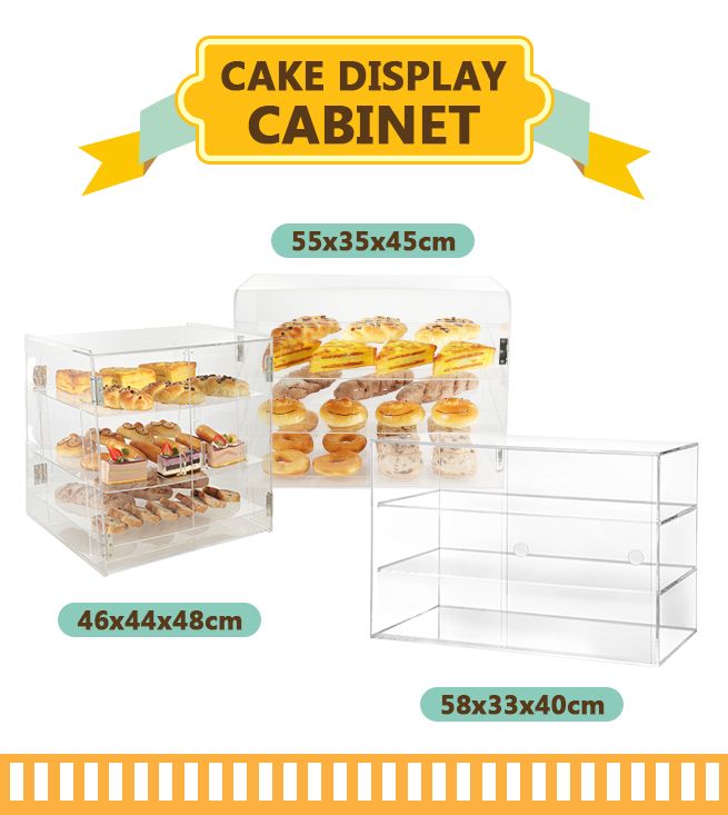 European Style Deluxe Large Cake Display Cabinet | Crazy Sales
