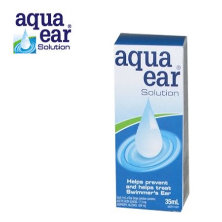 Aquaear Solution Ear Drops 35ml - Helps Treat Swimmer's Ear