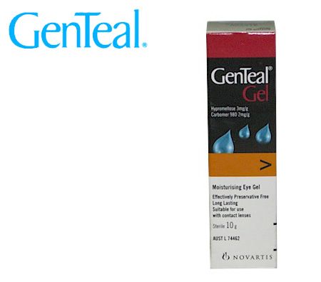Genteal 0.3% Lubricating Moisturising Eye Liquid Gels 10mL