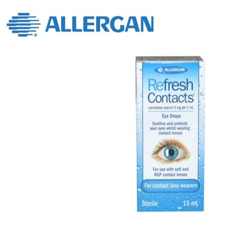 Allergan Refresh Contacts Eye Drops 15ml